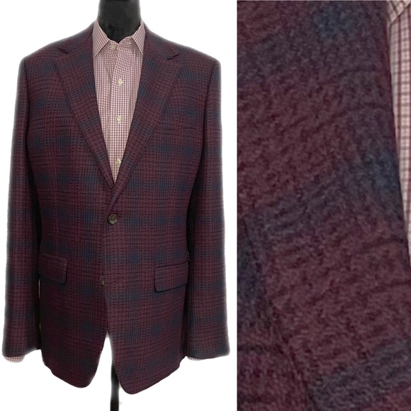 Bonobos | Suits & Blazers | Nwot Bonobos Italian Wool Blend Plaid Sport ...